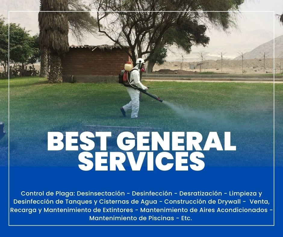 Especialistas en Plagas y Desinfección de Espacios Industriales en el Perú | Best General ...